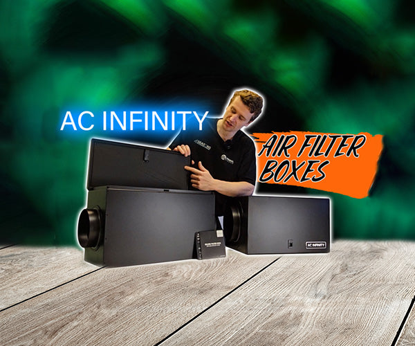 Introducing The New AC Infinity 6" & 8" Air Filter Boxes | Herbal House