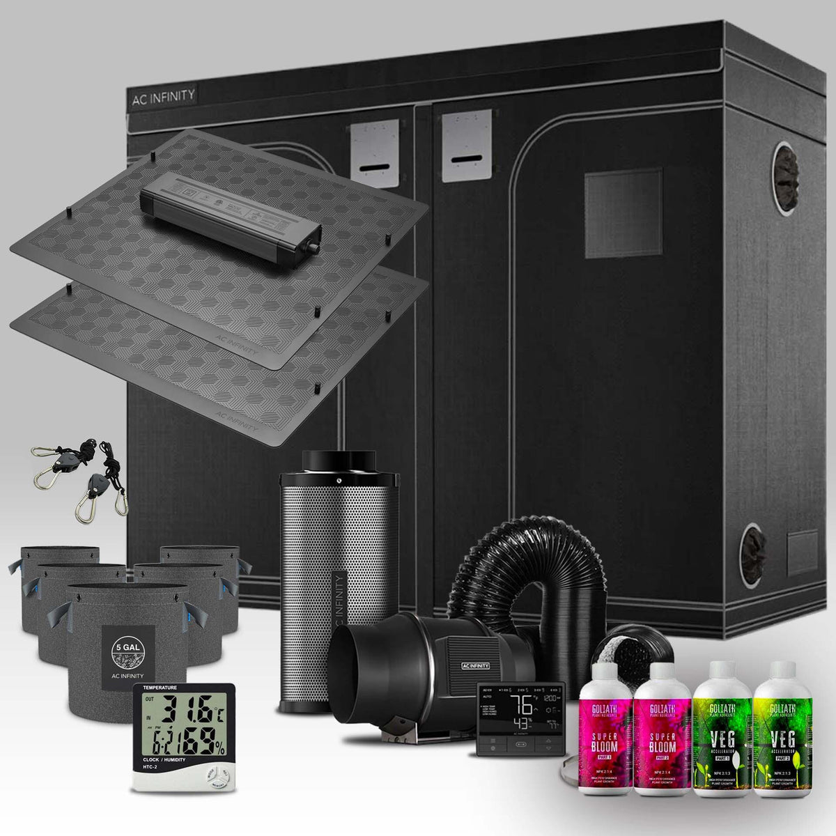 AC INFINITY Grow Kit - Stage Three | Herbal House NZ