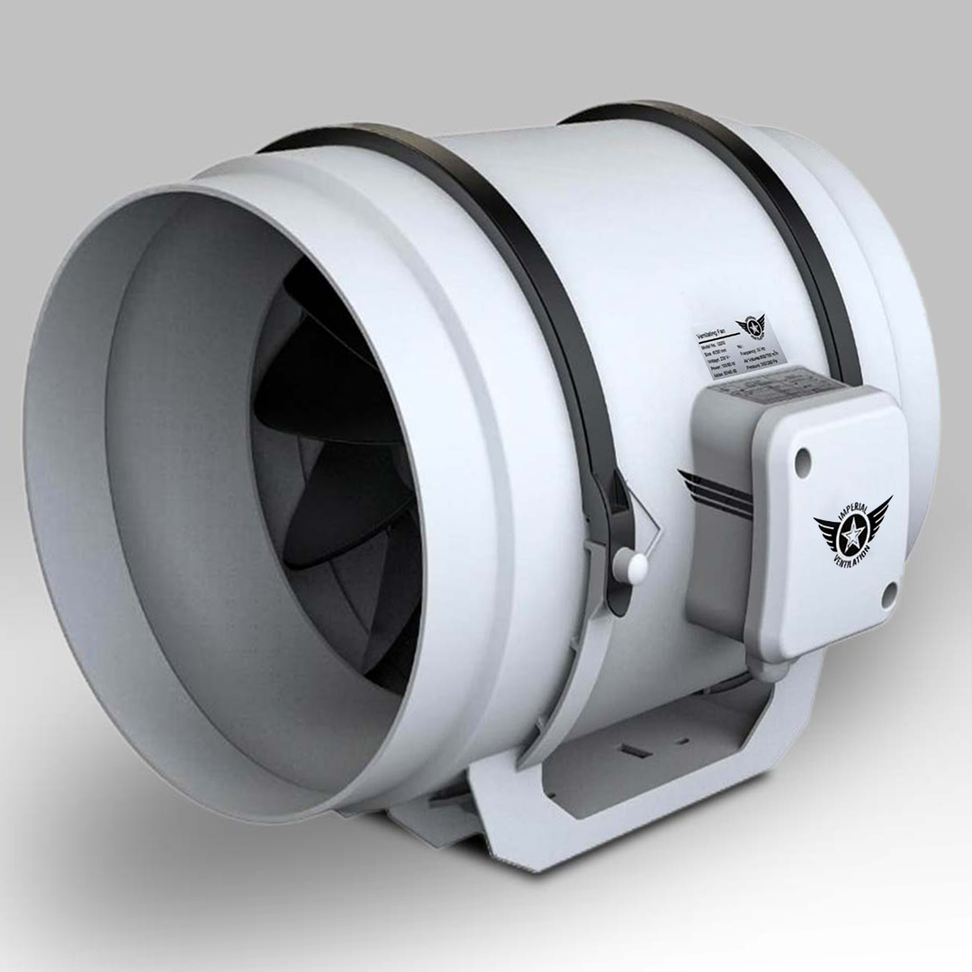 250mm Imperial Ventilation Mixed-Flow Inline Fan | Herbal House