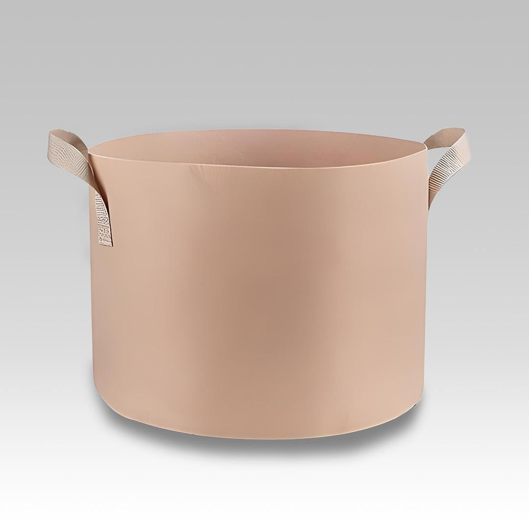 11L Tan Fabric Pots - 5 Pack | Herbal House