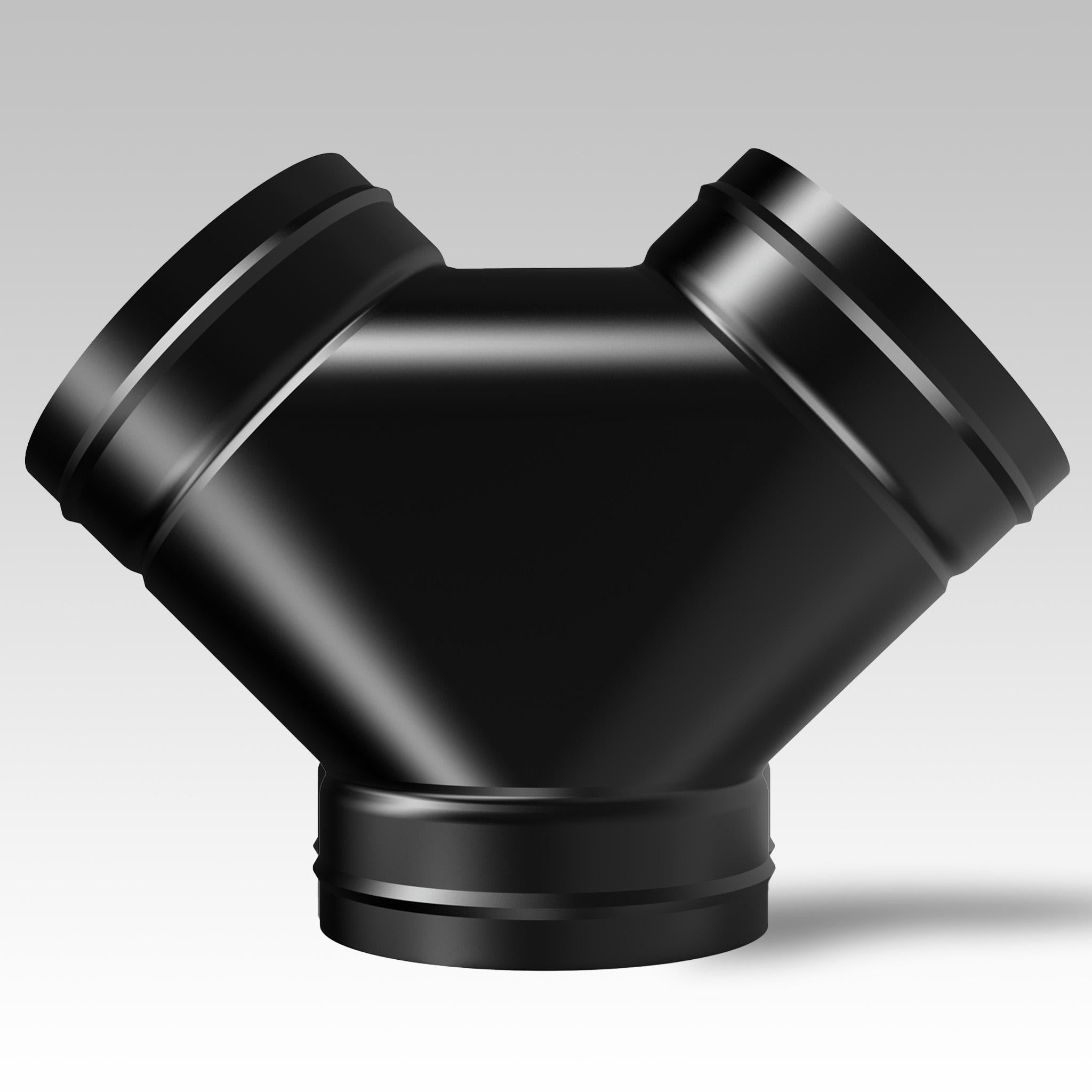 Steel 3-Way Duct Splitter, 6-Inch | Herbal House NZ