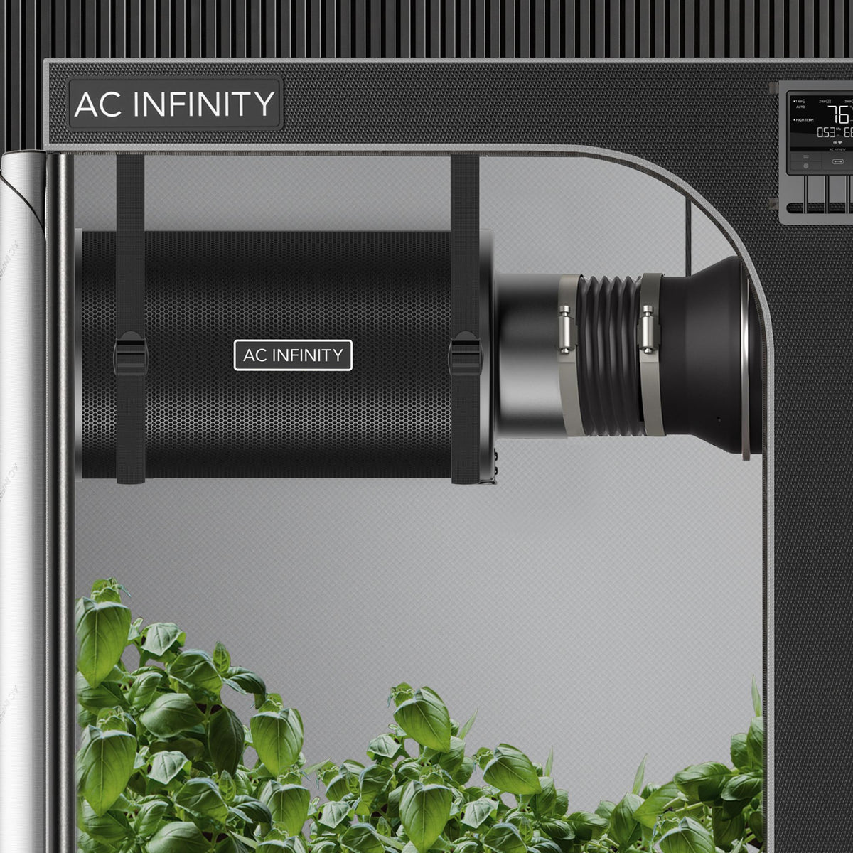 100mm Refillable AC Infinity Carbon Filter | Herbal House NZ