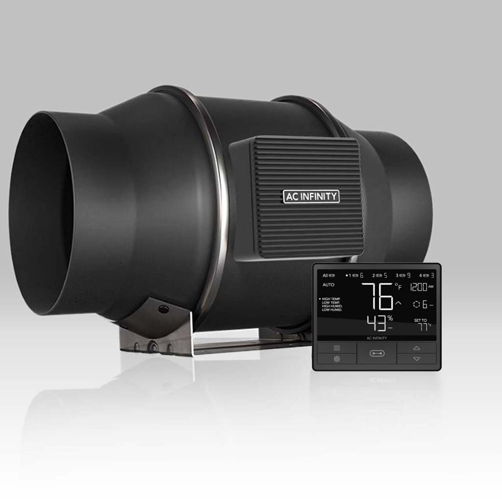 150mm AC Infinity inline fan, Cloudline T6 | Herbal House NZ