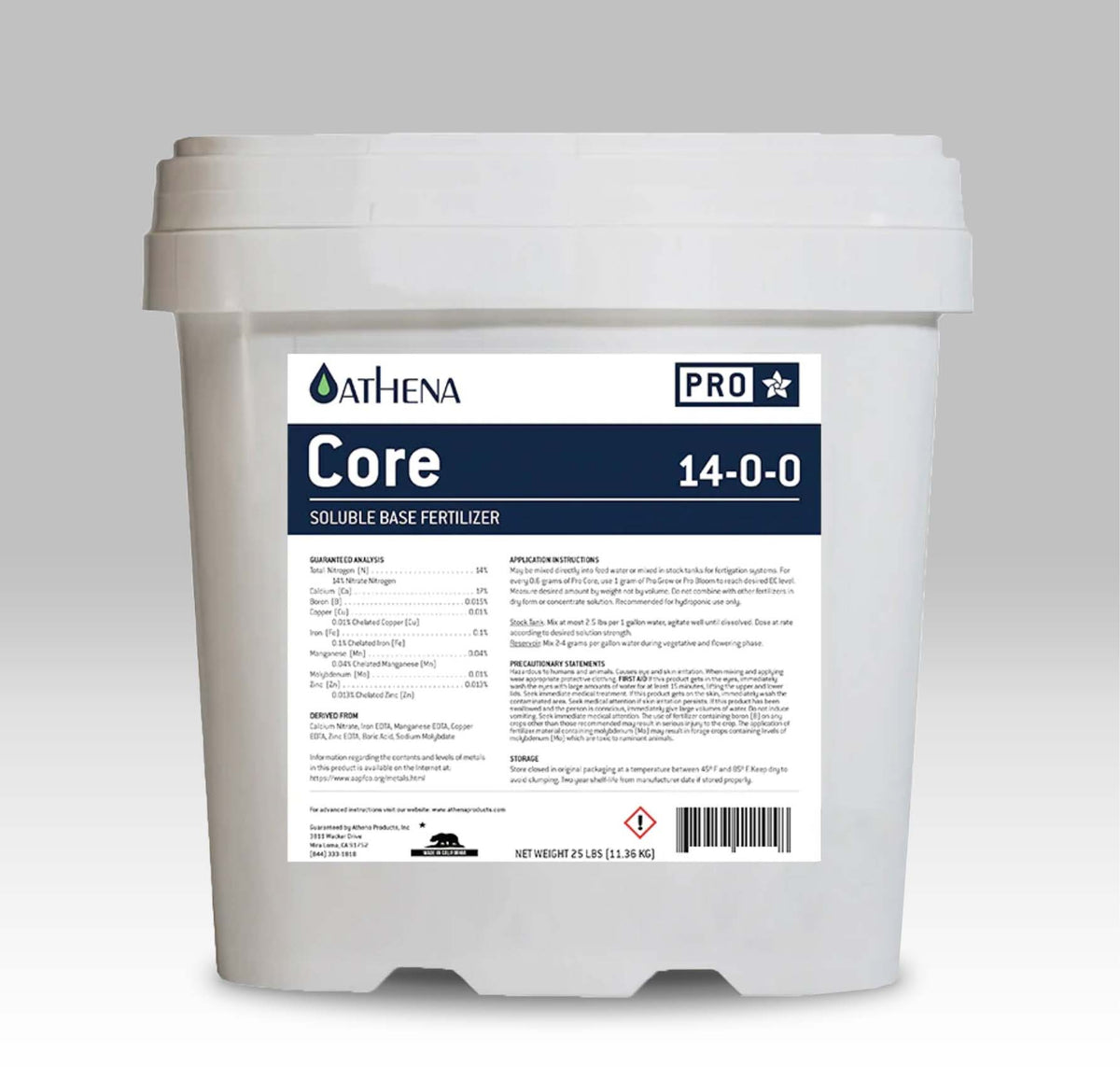 Athena AG Pro Core, 4.5KG | Herbal House NZ