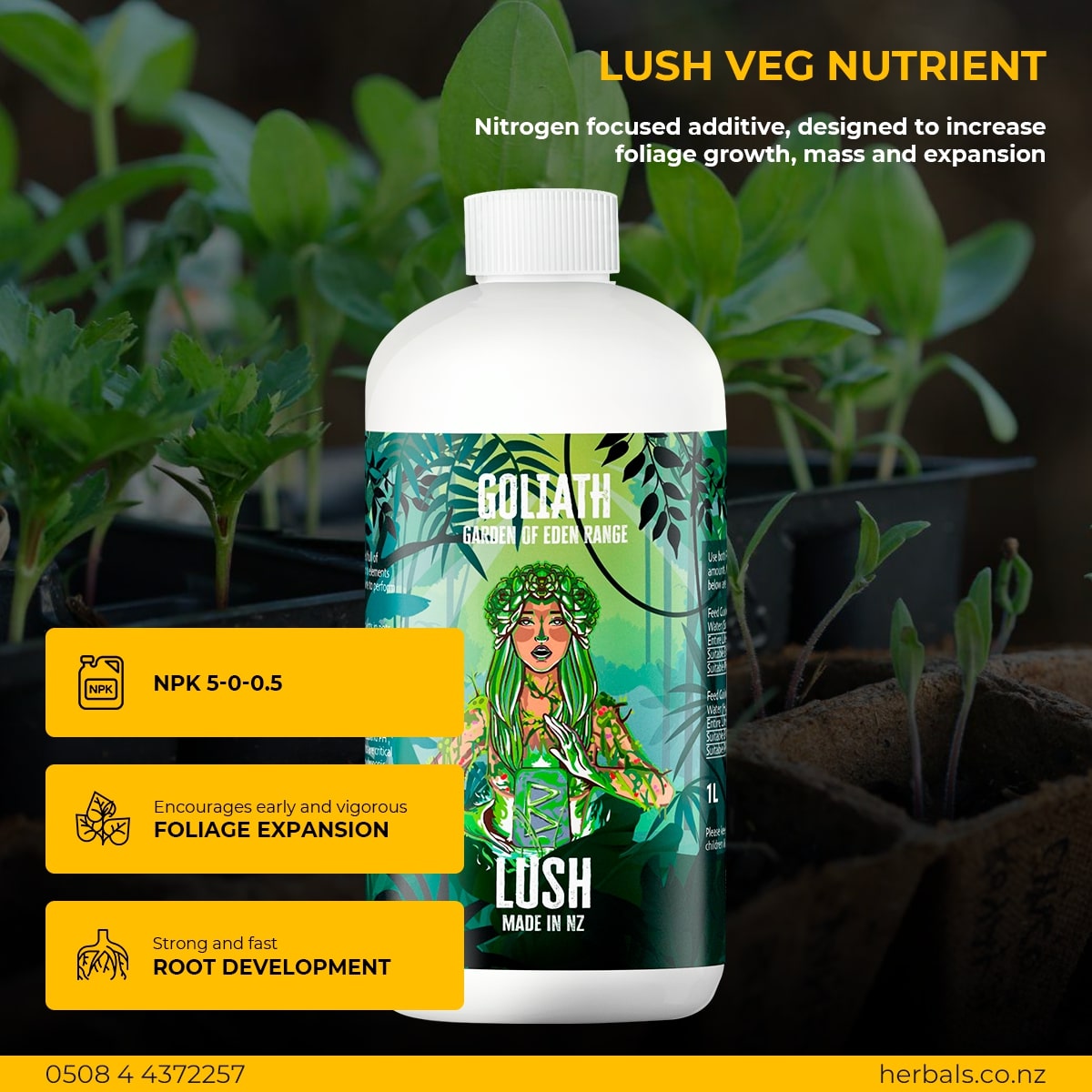 LUSH - Veg Nutrient | Herbal House NZ